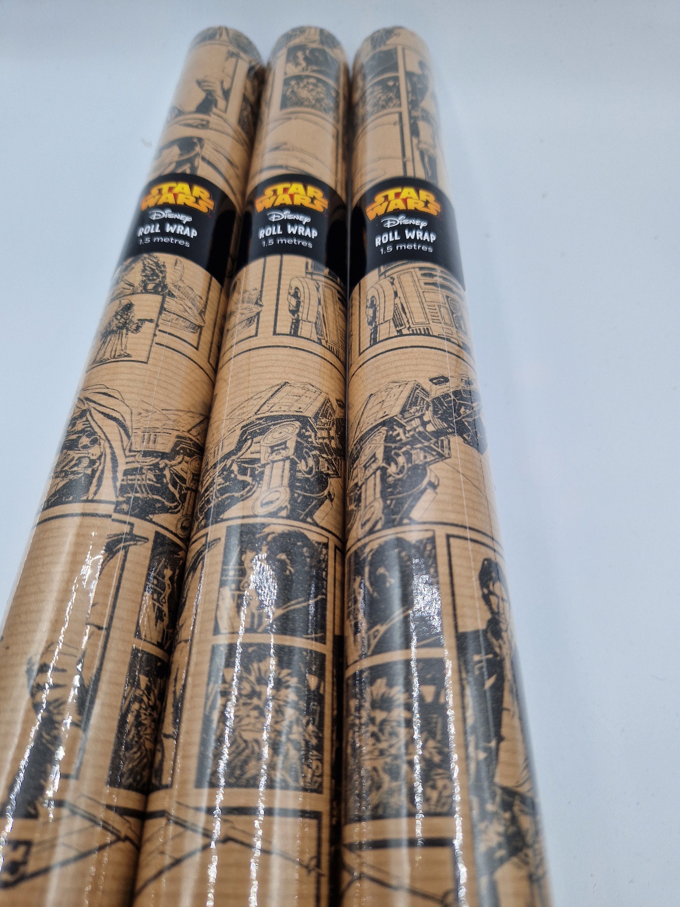 Disney Star Wars Wrapping Paper Roll 3x1.5m - Etsy