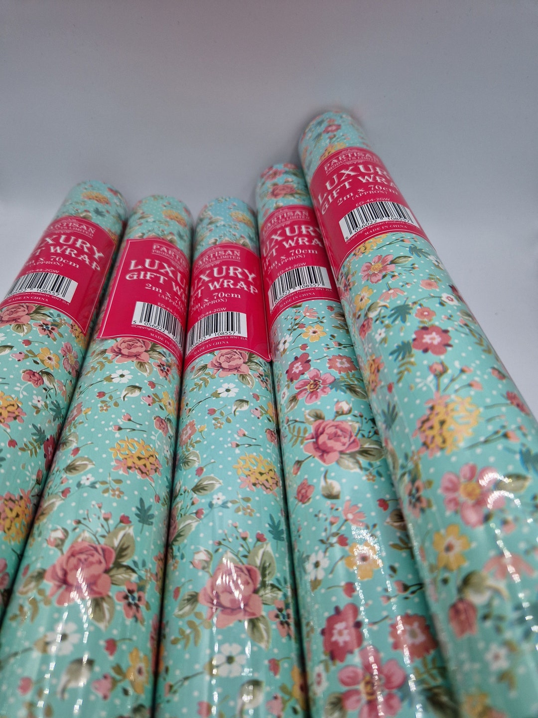 5x2m Flower Gift Wrap, Wrapping Paper Roll - Etsy