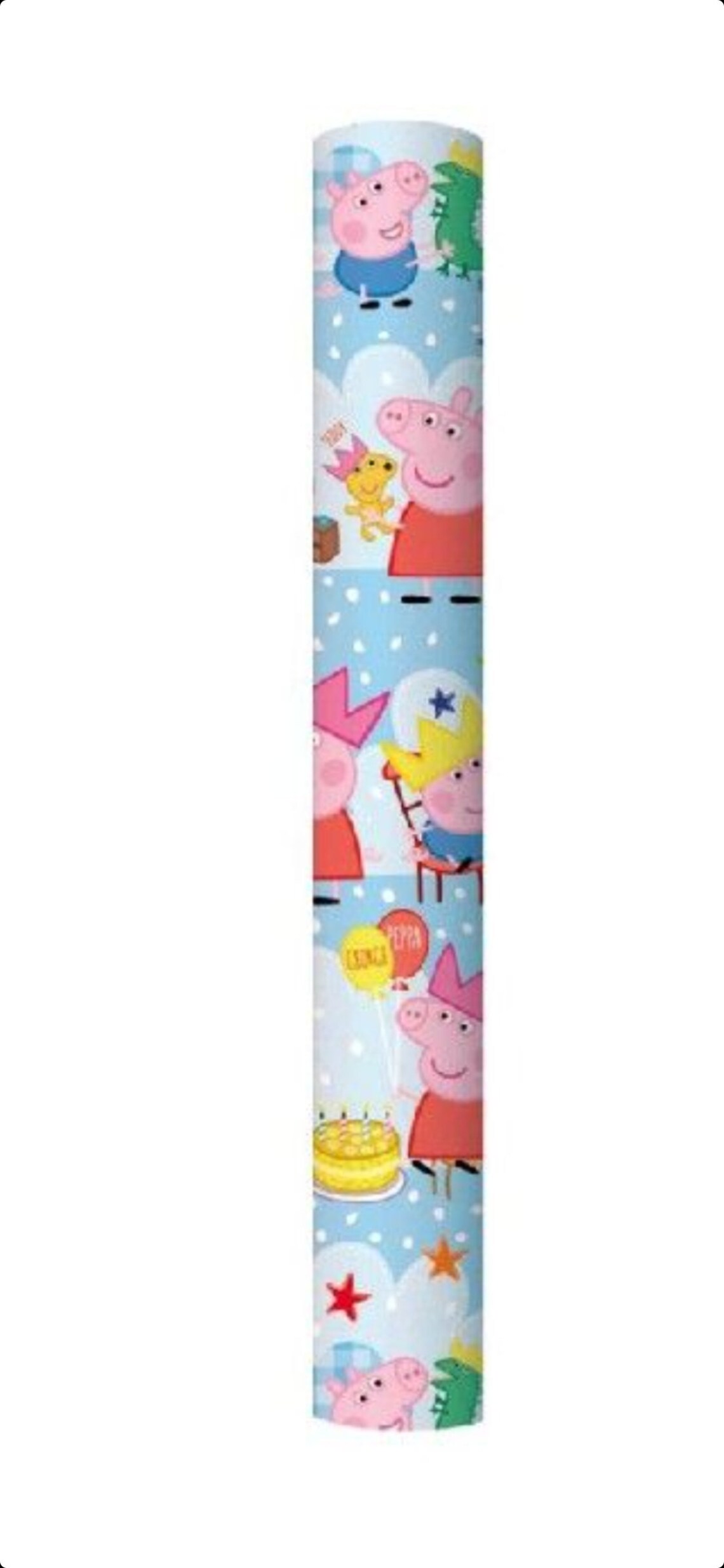 12m (6x2m) Peppa Pig Wrapping Paper Roll - Etsy