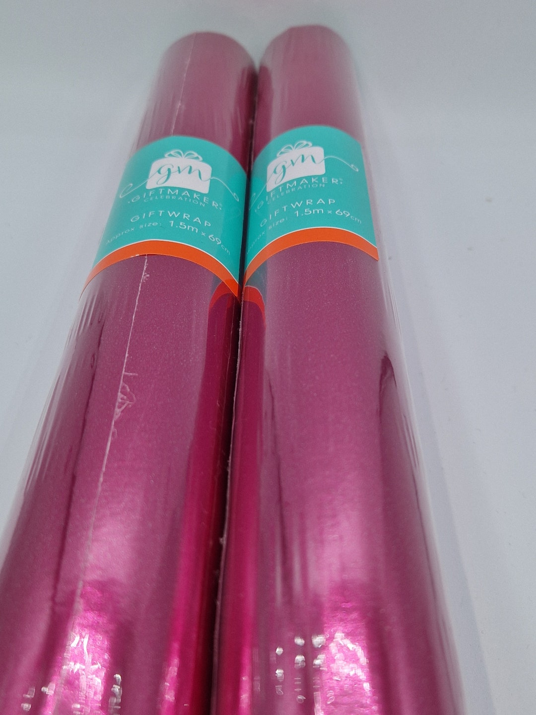 2x1.5m (3m) Mirror Chrome Effect Wrapping Paper Roll Red - Etsy