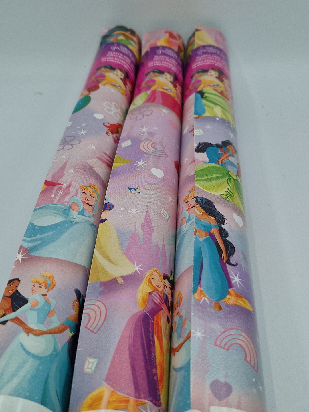 3x2m Hallmark Disney Princess Wrapping Paper Roll, Gift Wrap - Etsy