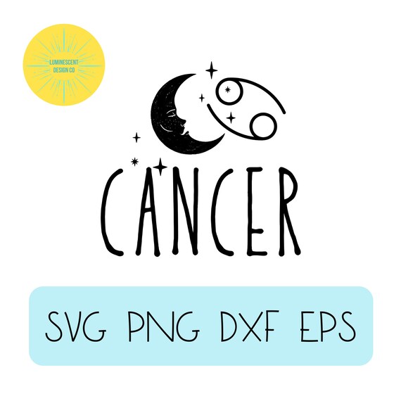 Cancer SVG Astrology PNG Cancer Cut File Cancer Zodiac SVG - Etsy Ireland