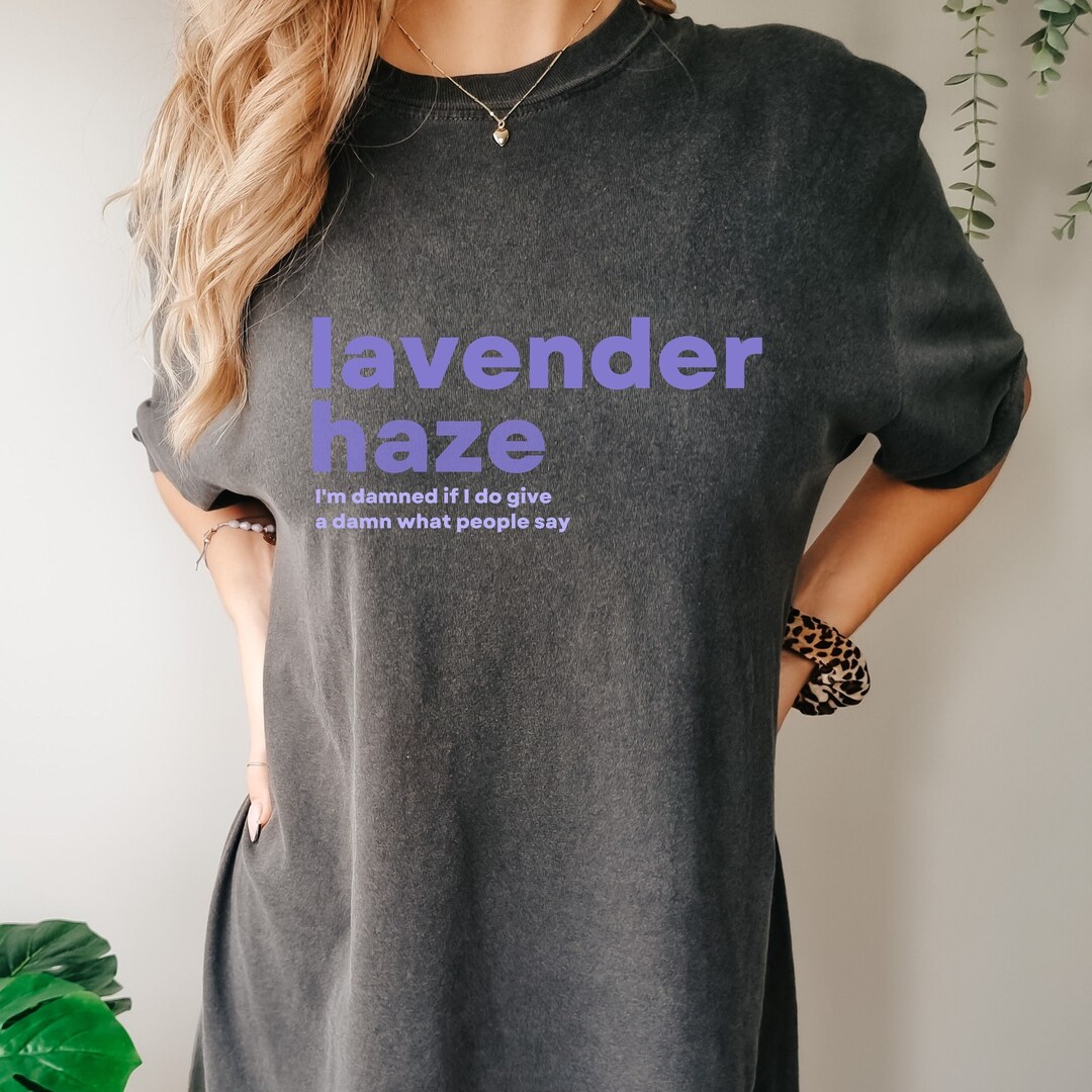 Lavender Haze Shirt, Eras Tour, Midnights Merch Shirt, Swiftie Tshirt ...