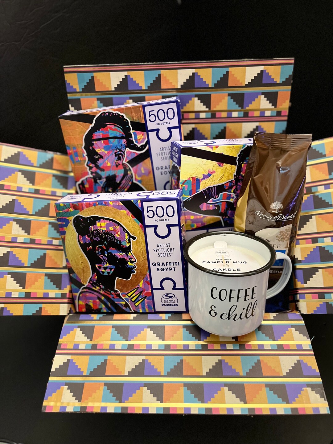 Graffiti Egypt Puzzles 3 Set 500 Pieces Gift Set Great for - Etsy