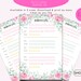 Printable 2023 Reading Log Rose Floral Pink - Etsy