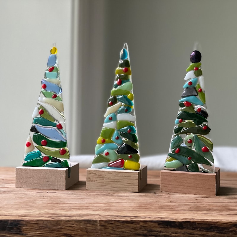 Fused Glass Tree - Etsy
