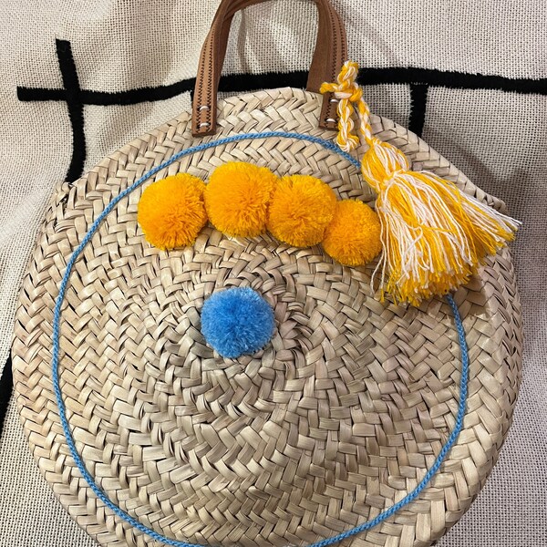 Moroccan Bag Round - Etsy
