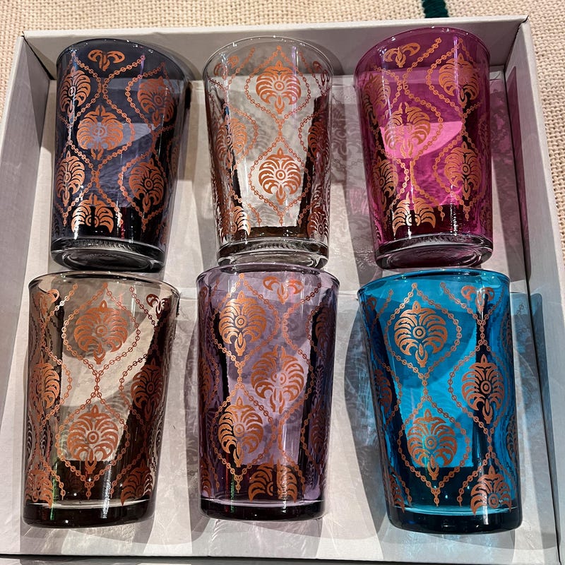 Moroccan Glasses - Etsy