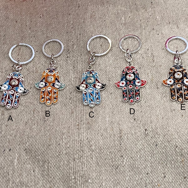 Enameled Hamsa - Etsy