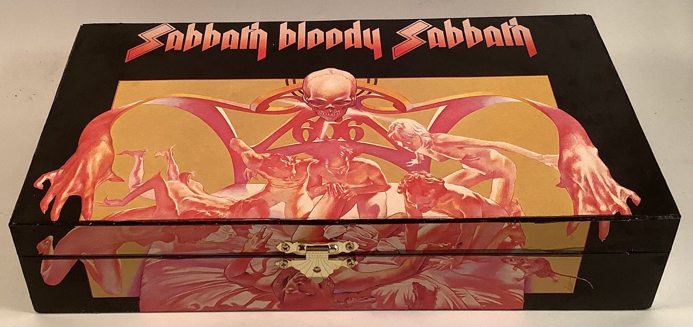 Black Sabboth Album Cover Box - Etsy