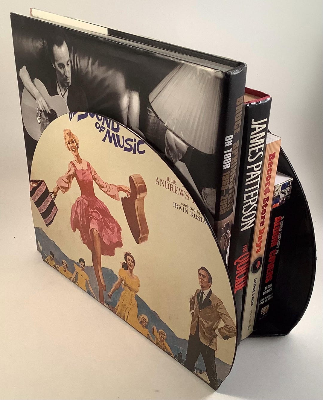Sound of Music Record Album Cover Bookends - Etsy