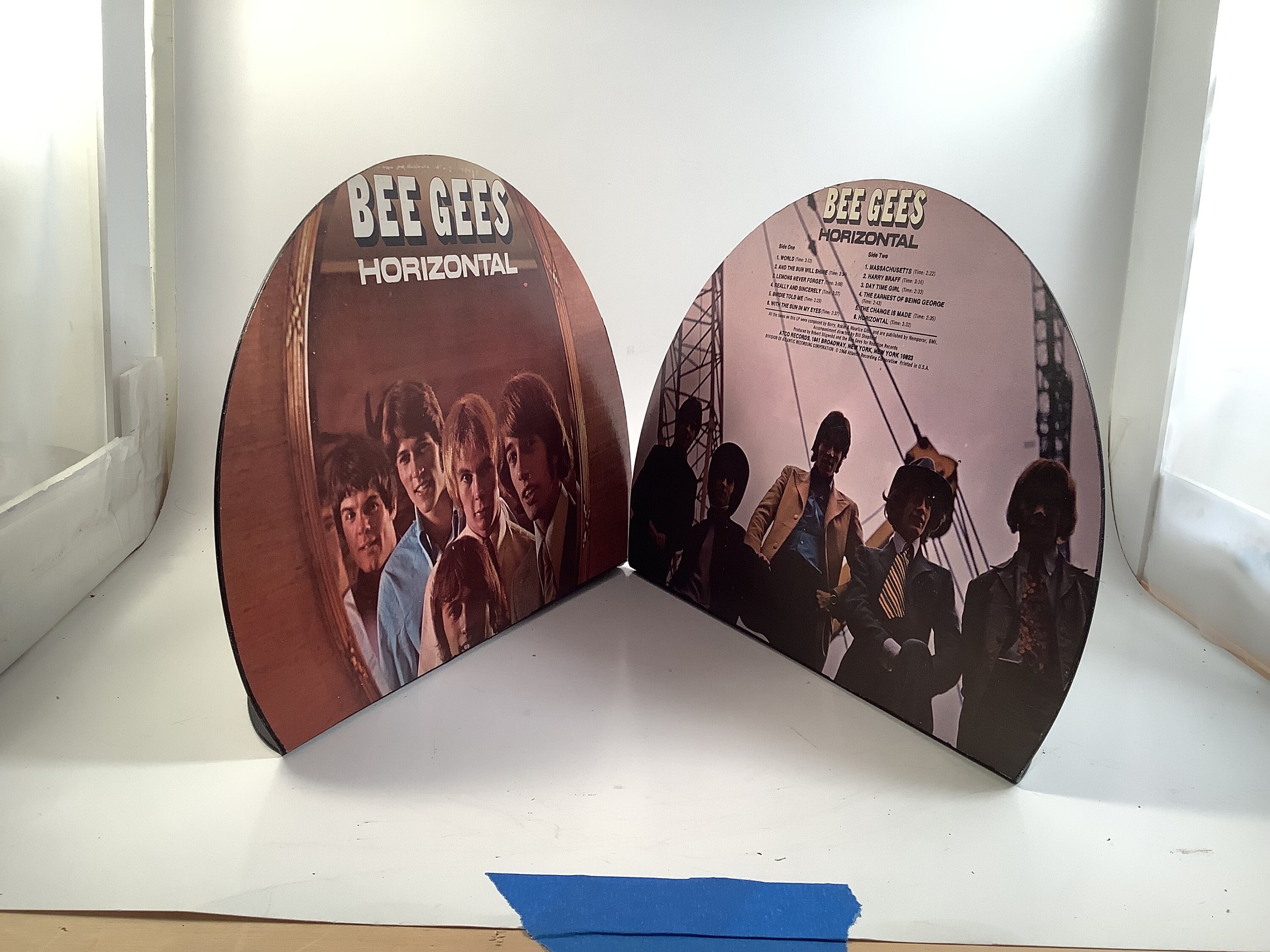 Bee Gees horizontal Album Cover Bookends - Etsy