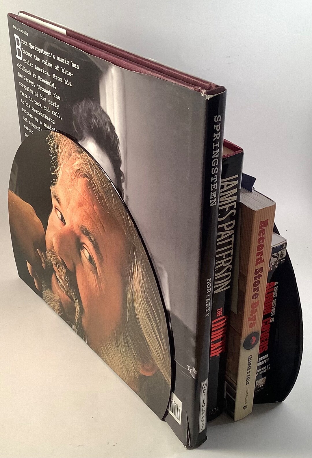 Kenny Rogers Record Album Bookends - Etsy