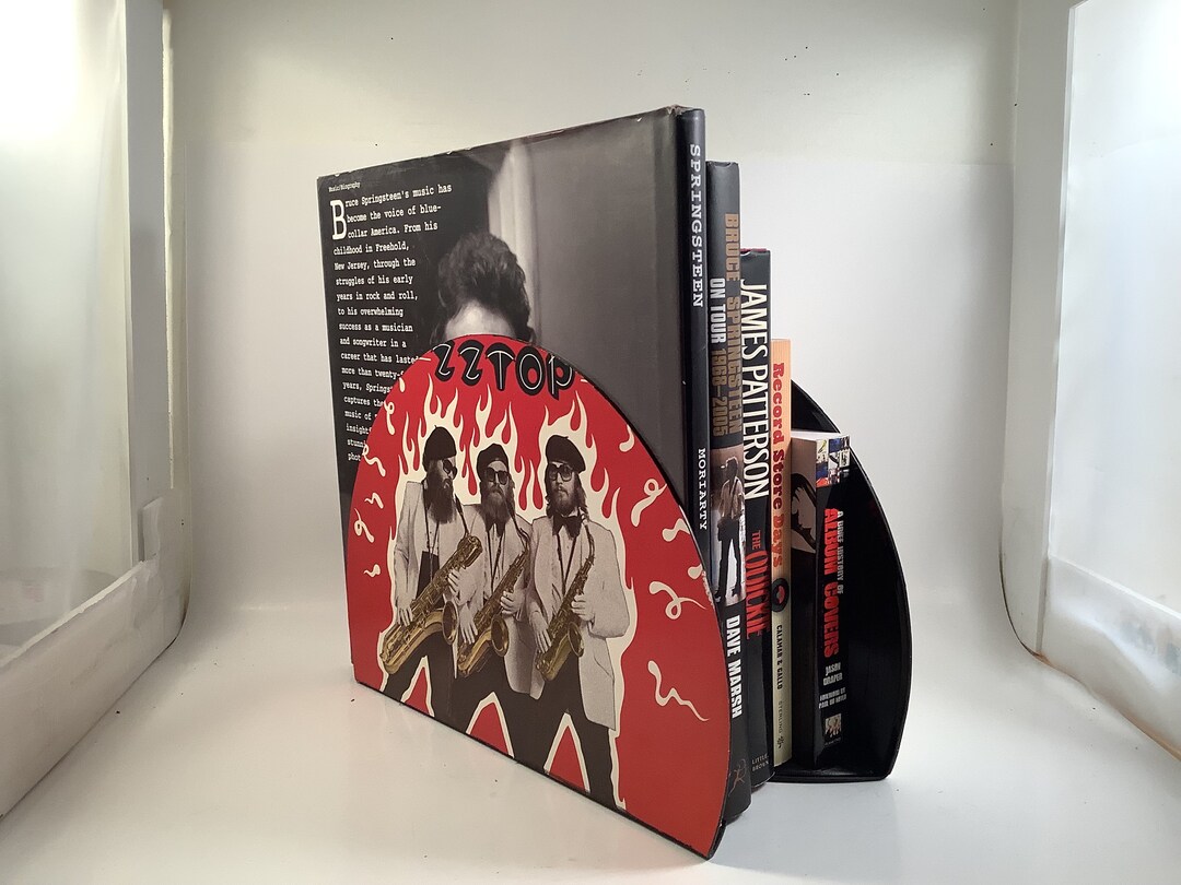 ZZ Top Album Cover Bookends - Etsy