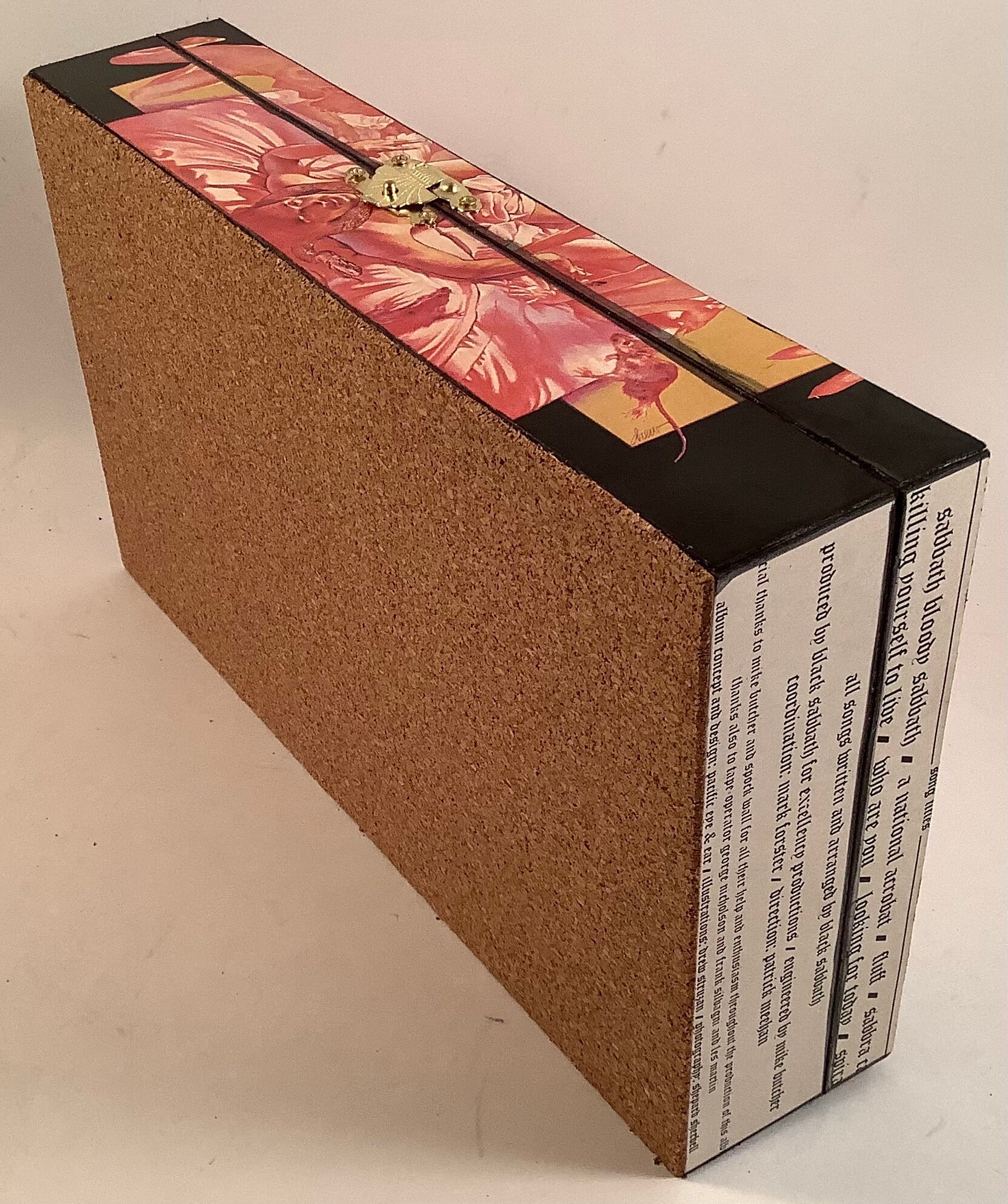 Black Sabboth Album Cover Box - Etsy