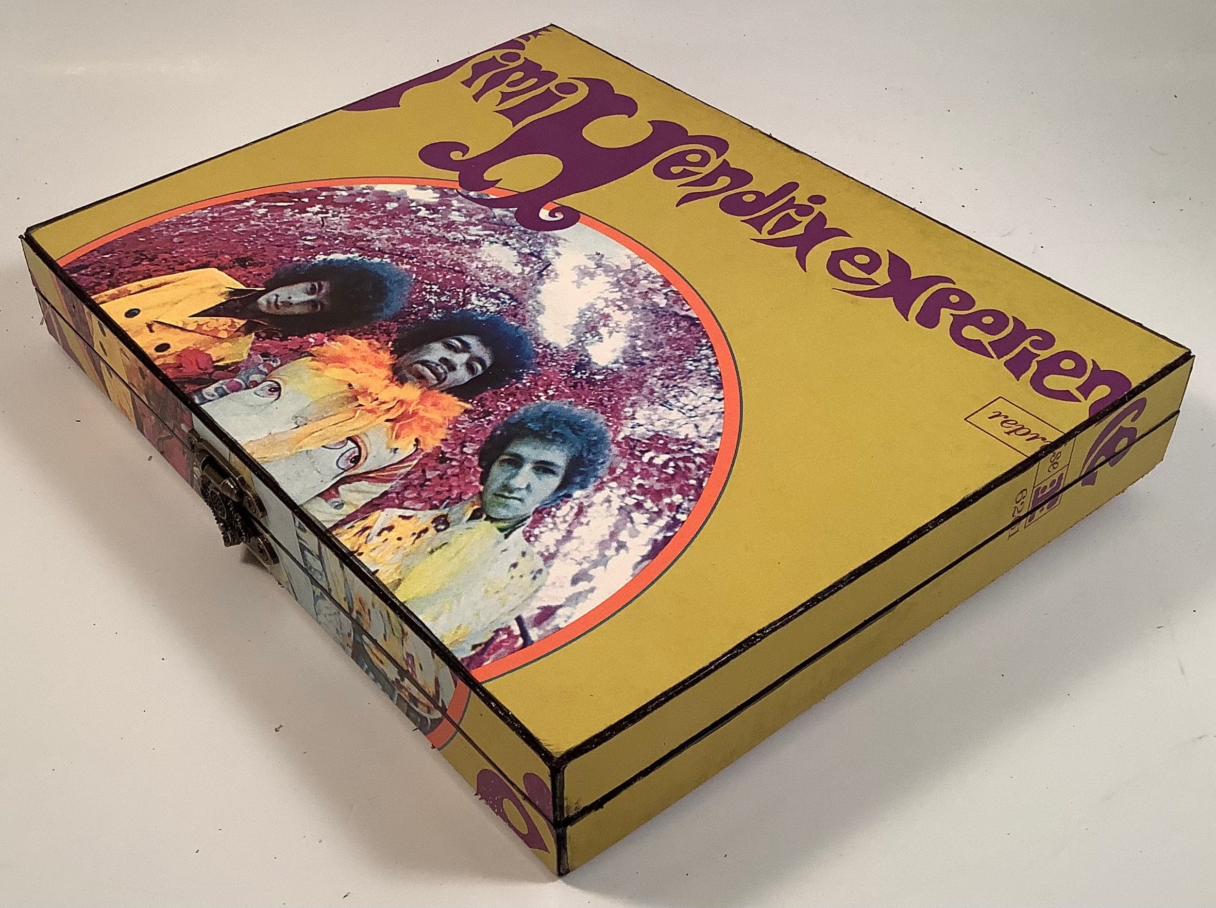 Jimi Hendrix Album Cover Box - Etsy