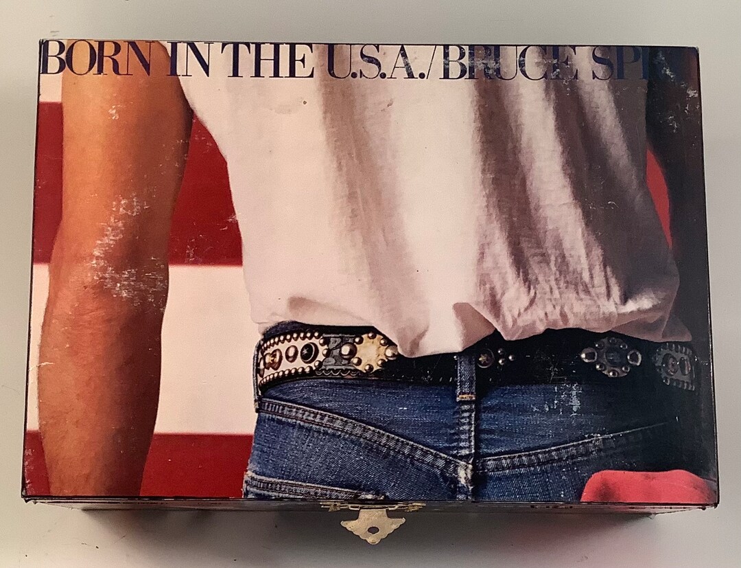 Bruce Springsteen Album Cover Box - Etsy