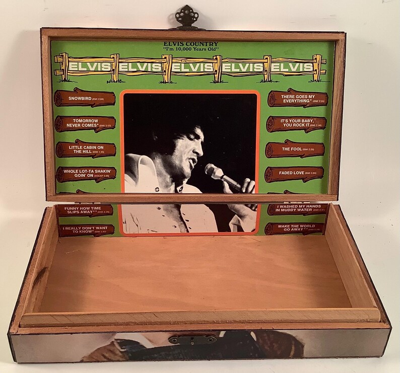 Elvis Album Cover Box. - Etsy