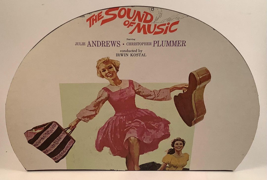 The Sound of Music Record Album Bookends - Etsy
