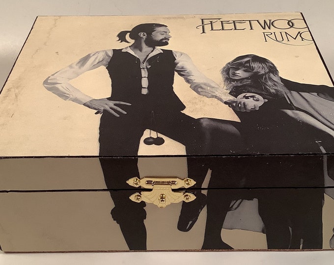 Repurposed fleetwood Mac Album Cover Box - Etsy