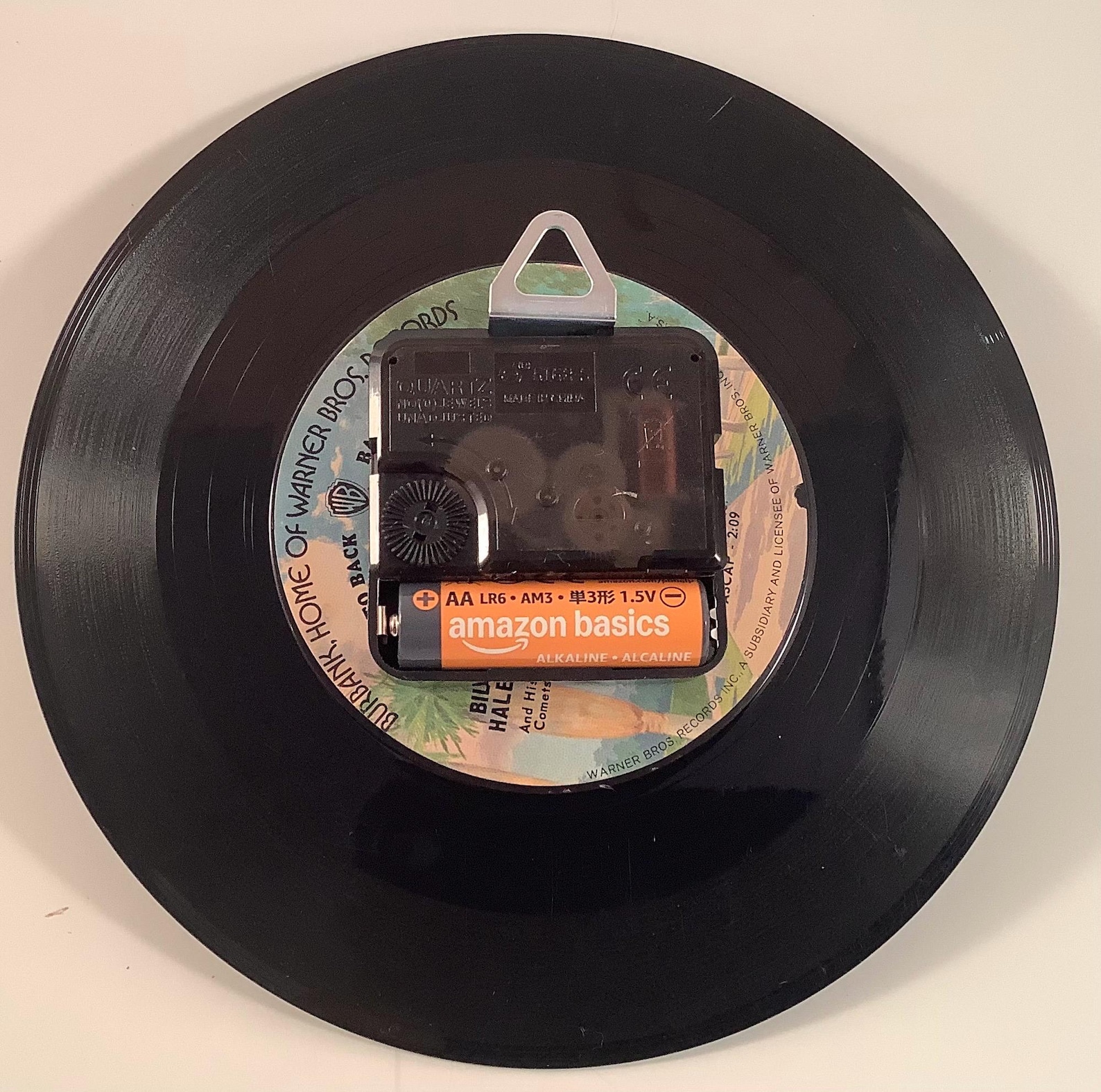 Rock Around the Clock 45 Record Clock - Etsy