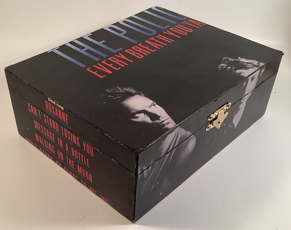 The Police Repurposed Album Cover Box - Etsy