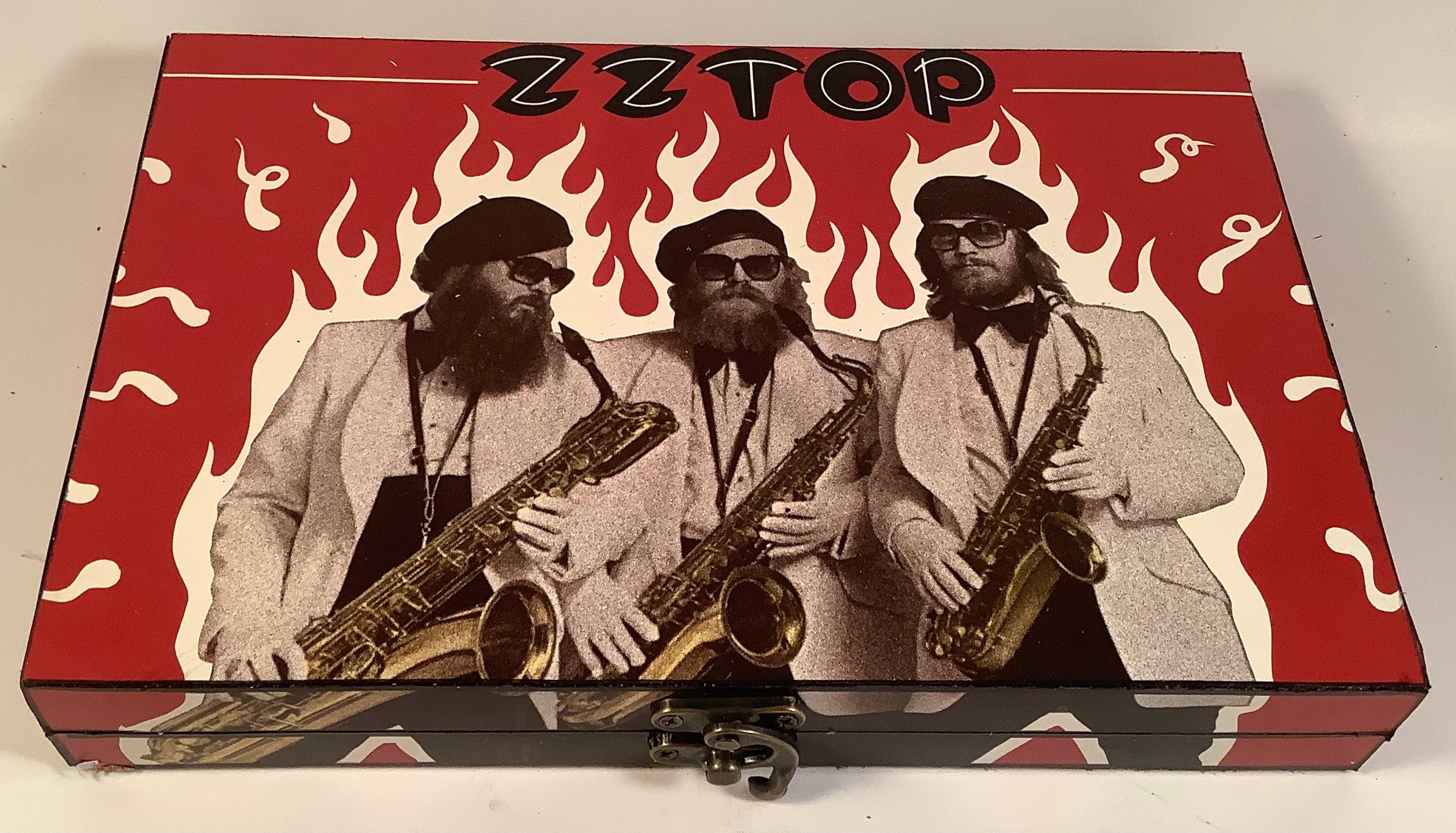 Z Z Top Album Cover Box - Etsy