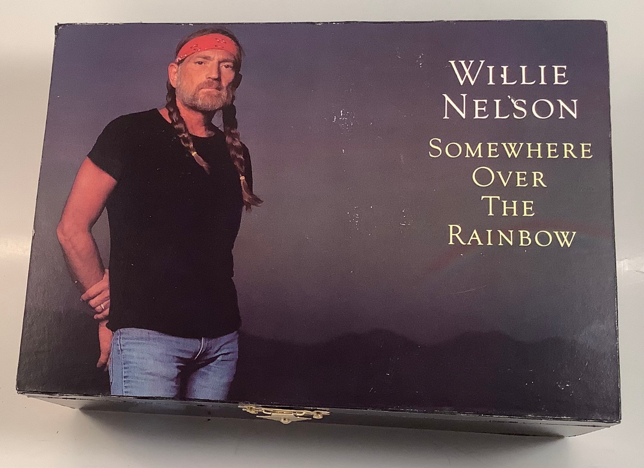 Willie Nelson Album Cover Box - Etsy