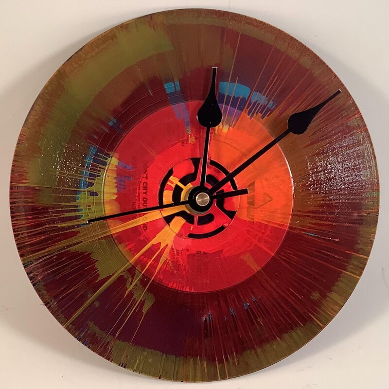 Repurposed Clock - Etsy