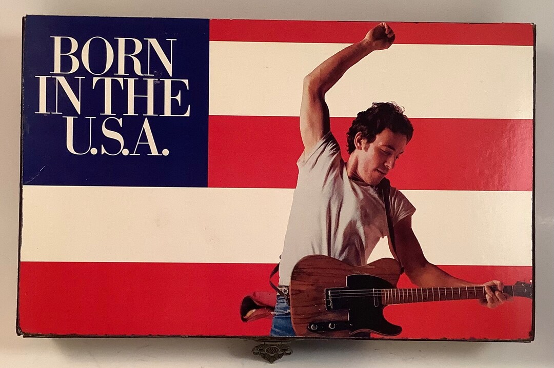 Bruce Springsteen Album Cover Box - Etsy