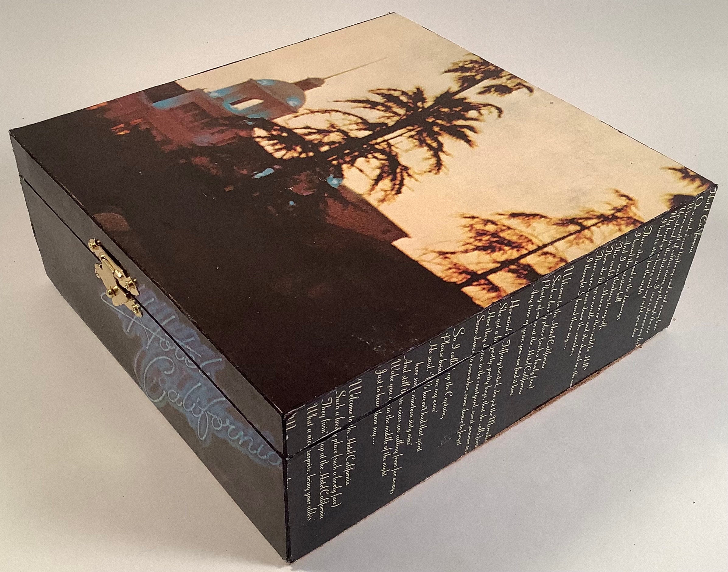 Eagles Hotel California Album Cover Box - Etsy