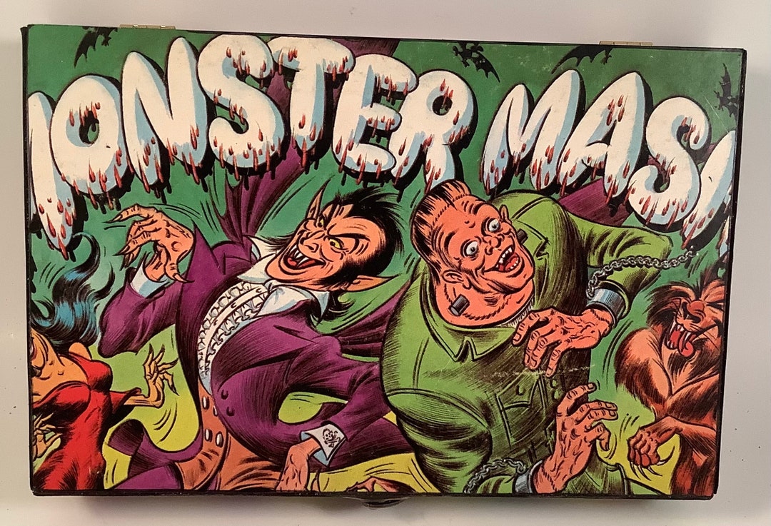 Monster Mash Album Cover Box - Etsy