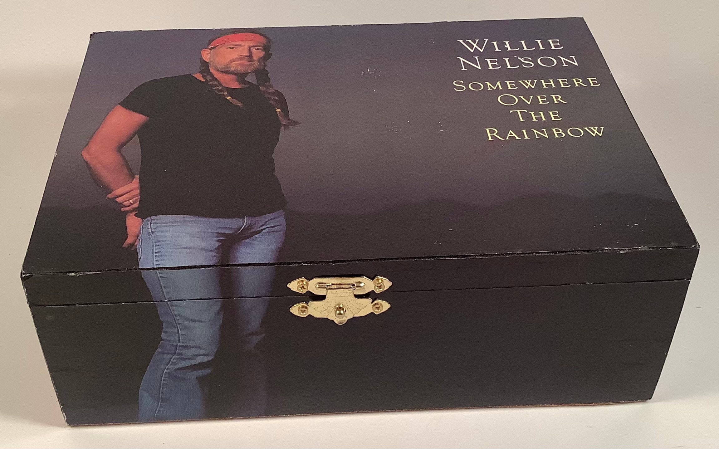 Willie Nelson Album Cover Box - Etsy