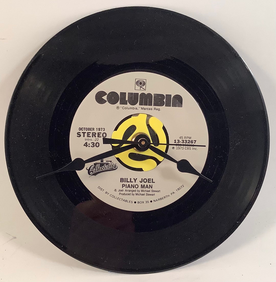 Billy Joel “allentown” 45 Record Clock - Etsy
