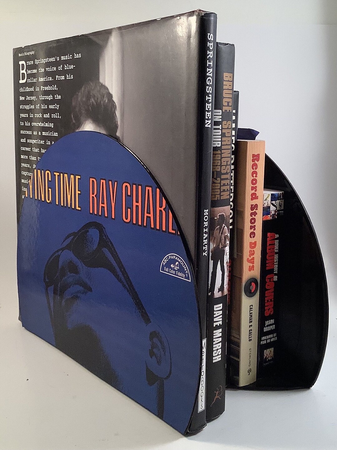 Ray Charles Record Album Bookends - Etsy