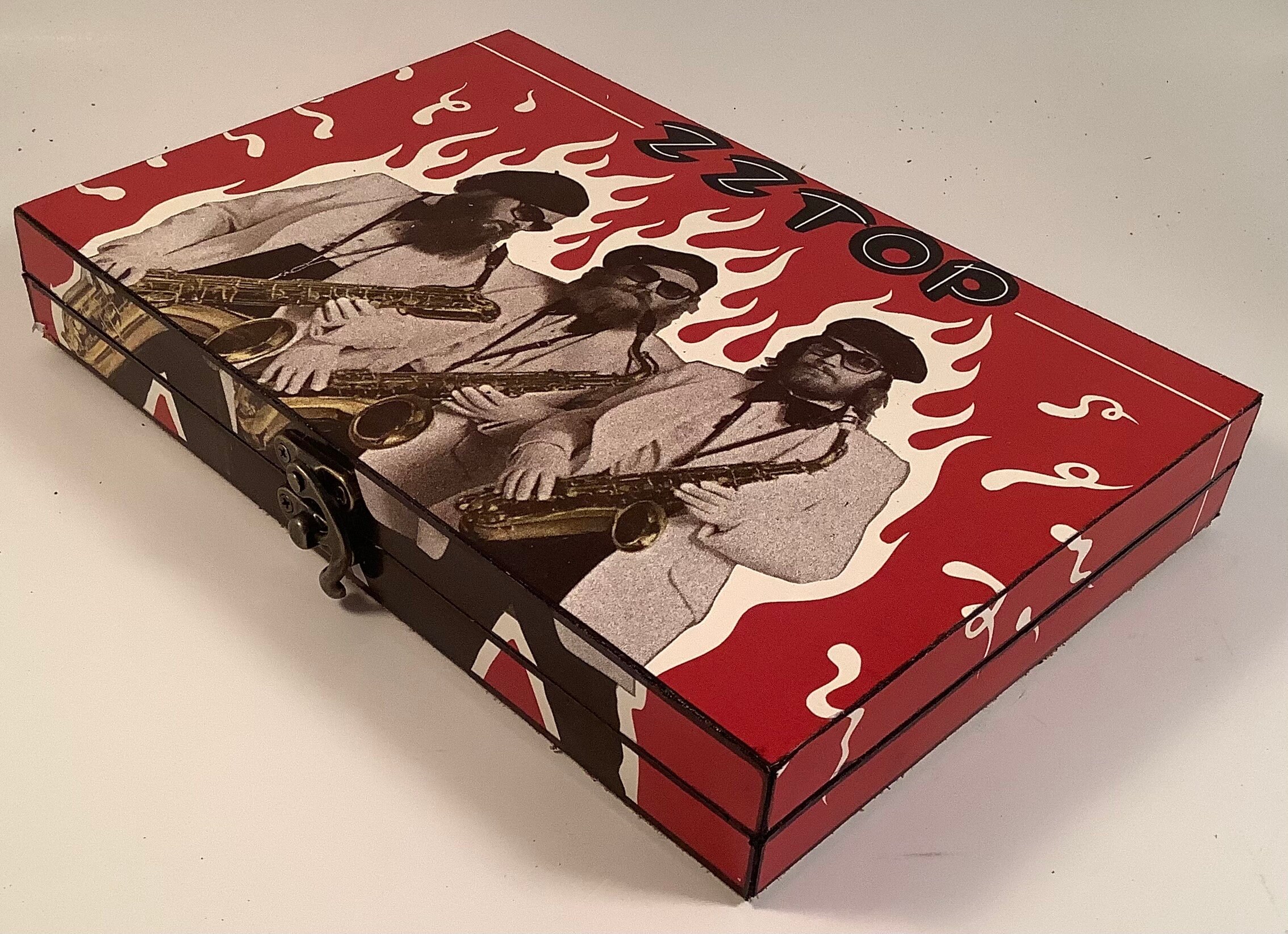 Z Z Top Album Cover Box - Etsy