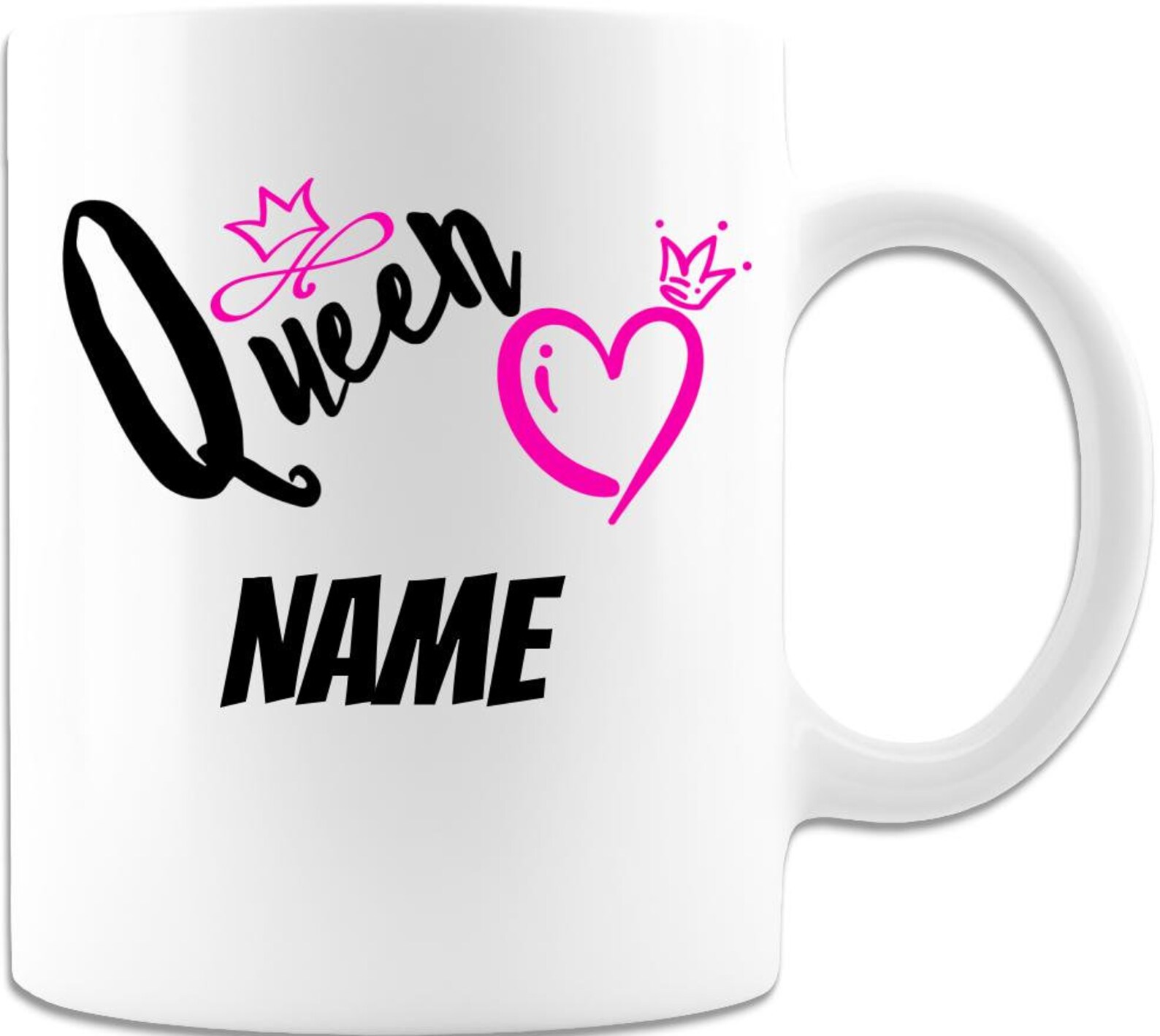Queen Personalized Coffee Mug 11oz Premium Quality Unique Customized ...