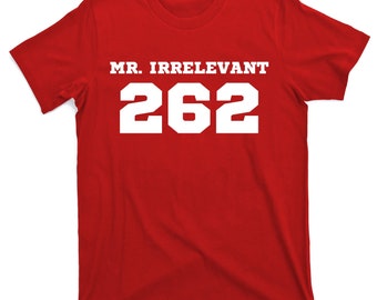Mr Irrelevant Shirt - Etsy