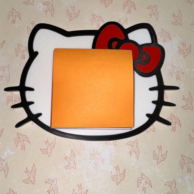 Hello Kittys Sticky Notes - Etsy