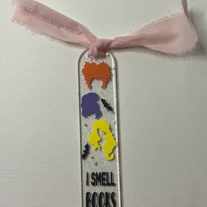 Hocus Pocus Bookmark, Acrylic Book Mark, Custom Bookmark, for Book ...