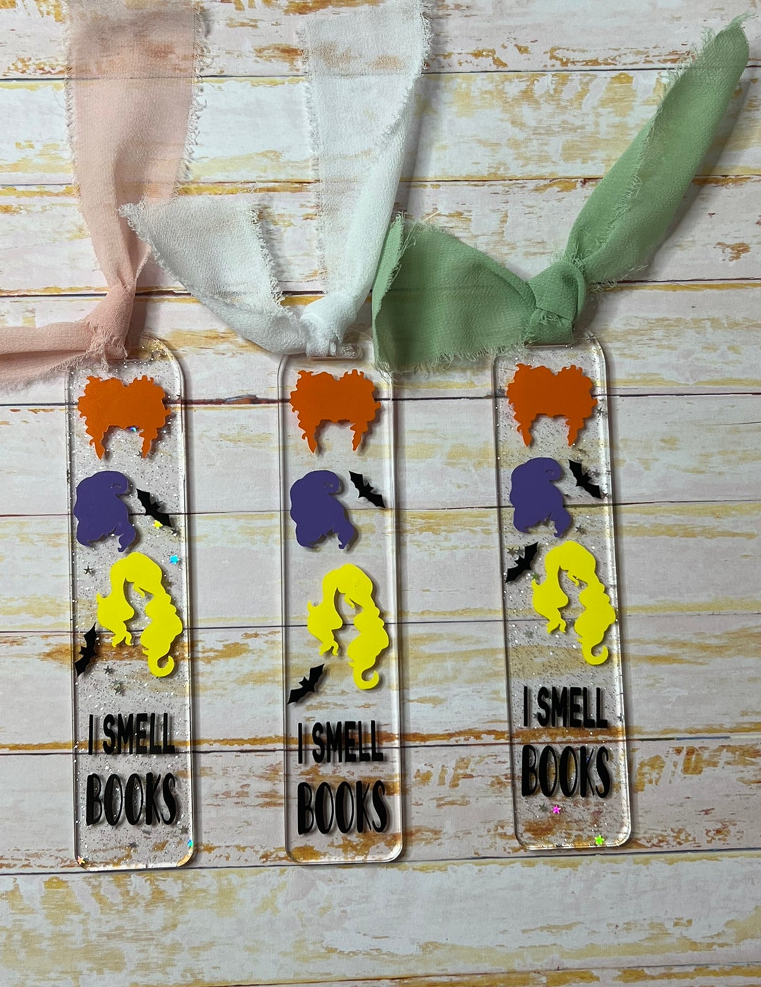 Hocus Pocus Bookmark, Acrylic Book Mark, Custom Bookmark, for Book ...