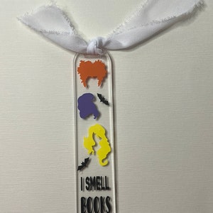 Hocus Pocus Bookmark, Acrylic Book Mark, Custom Bookmark, for Book ...