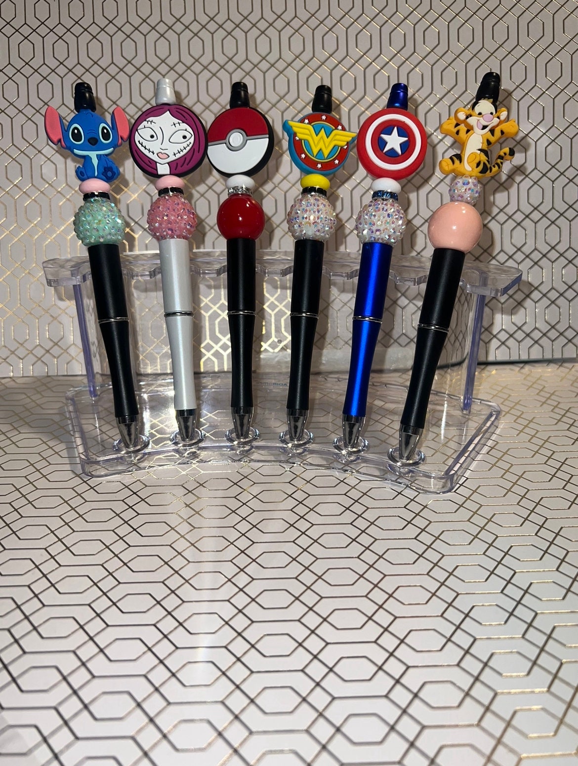 Movies and Tv Shows Beaded Pens, Beadable Pens, Bead Pens, Beaded Pen ...