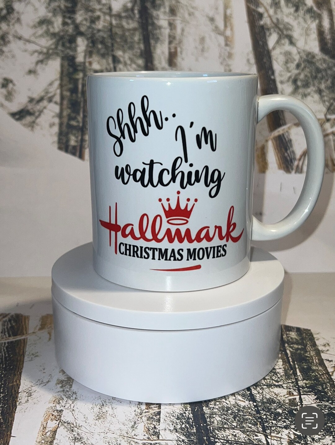 Hallmark Christmas Movie Mug Hallmark Movie Christmas - Etsy