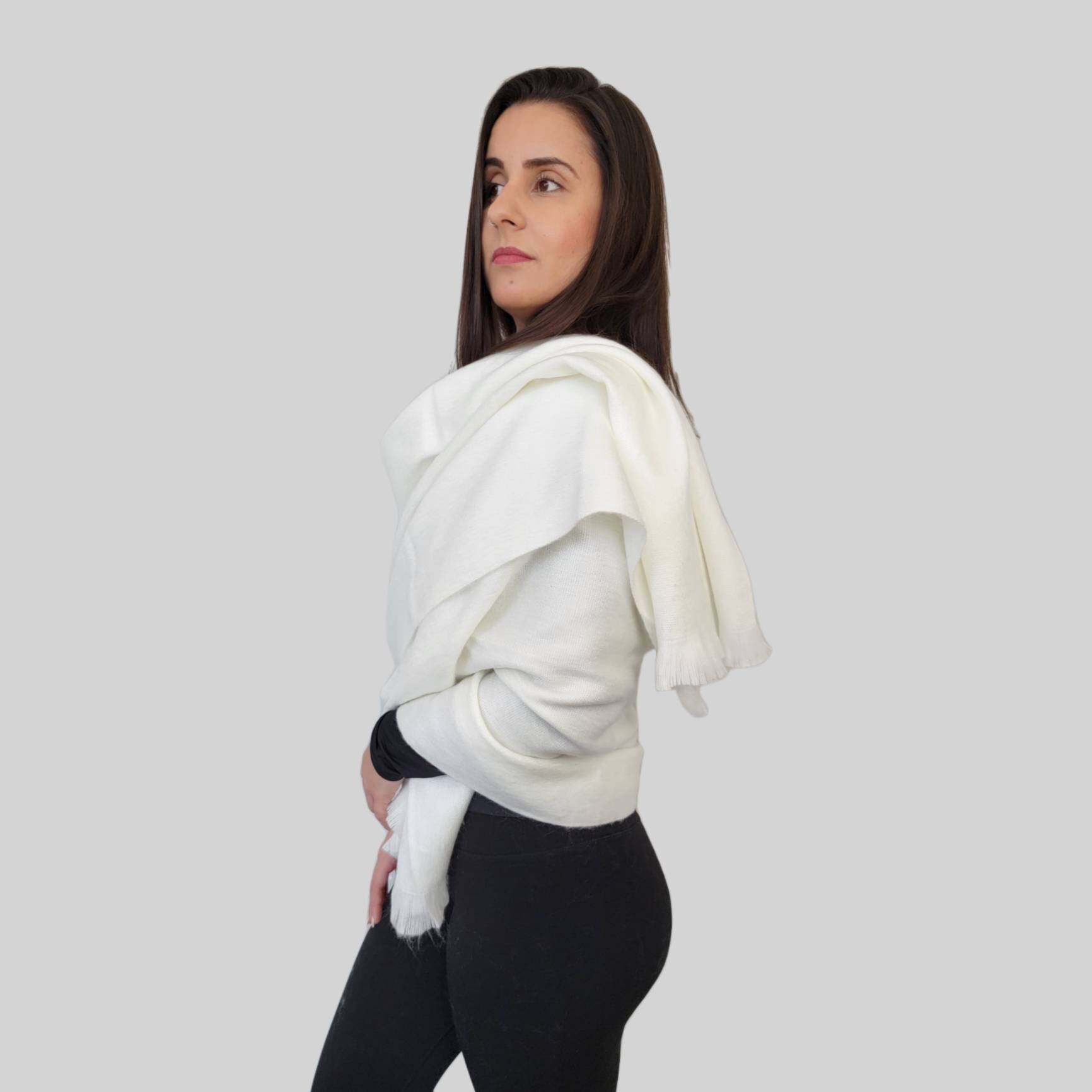 Alpaca Shawl Ultra Soft Alpaca Shawls White Shawl - Etsy