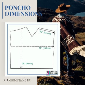 Clint Eastwood Style | Handmade Poncho - Serape | Dollars Trilogy ...