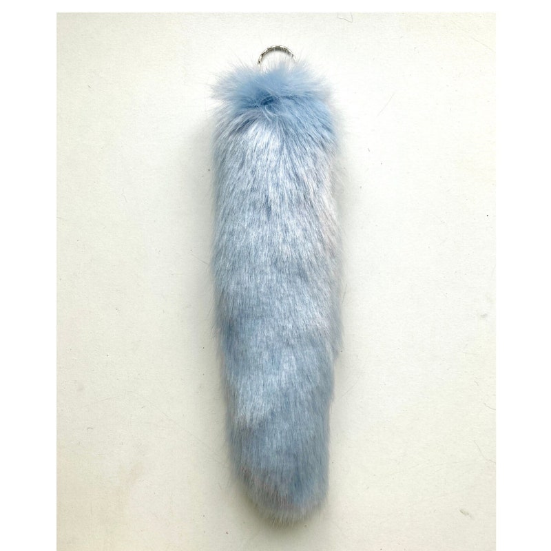 Real Fox Tails Keychain - Etsy