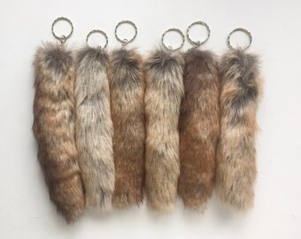Faux Fur Fox Tail | Etsy