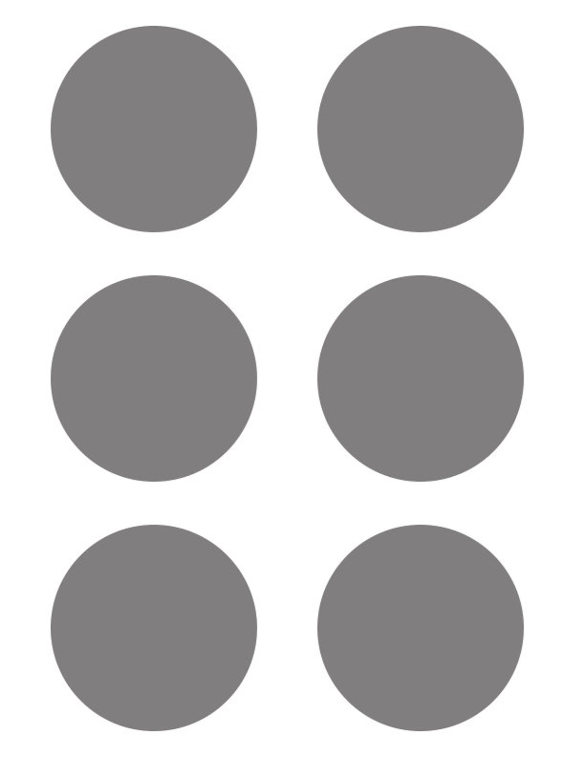 3 Inch Circle Template | Blank Template | SVG | PNG | JPG | Graphic ...