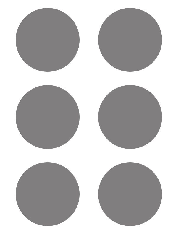 3 Inch Circle Template | Blank Template | SVG | PNG | JPG | Graphic ...
